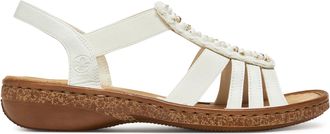 Rieker Sandalen Rieker 62809-60 Wei&szlig;