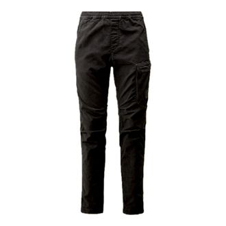 C.P. Company C.p. Company, Homme, Pantalons, Noir, Taille: M Pantalon Cargo Stretch avec D&eacute;tail de la Lentille