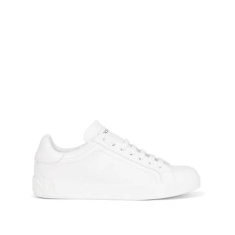 Dolce & Gabbana Homme, Chaussures, Blanc, Taille: 40 EU Portofino Baskets