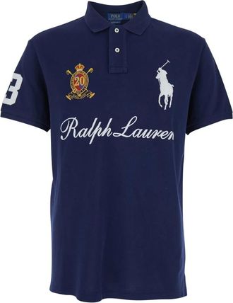 Polo Ralph Lauren Homme, Tops, Bleu, Taille: M Logo Polo