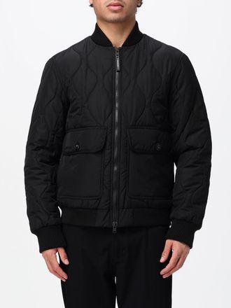 Woolrich Bomber rembourr&eacute; et matelass&eacute; en polyester avec logo contrast&eacute;