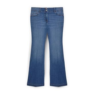 Fiorella Rubino Damen, Jeans, Blau, LGr&ouml;&szlig;e