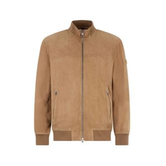Peuterey Homme, Vestes, Beige, Taille: M Bomber en daim
