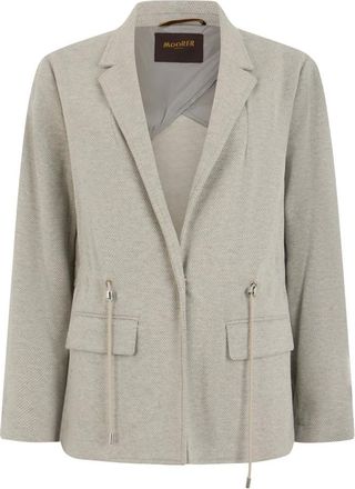 Moorer Blazer non doubl&eacute; - Femme - Vestes - Gris - Taille: 36 FR