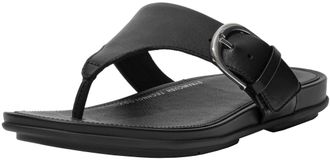 FitFlop Mädchen Graccie Thong Flats Durchg ngies Plateau Sandalen, Schwarz, 18.5 EU