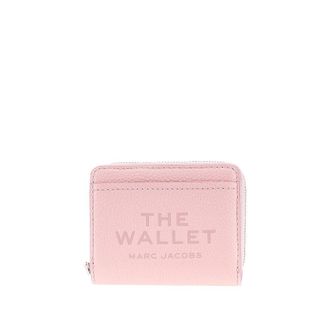 Marc Jacobs Grained leather mini compact wallet Woman One Size