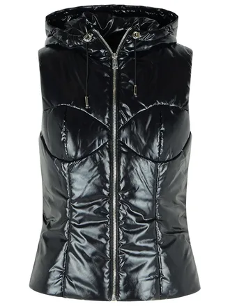 Coperni Gilet de polyamide noir de coperni