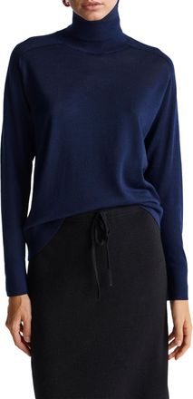 Benetton Damen Maglia Ciclista M/L 11ahd203y Pullover, blau, XL