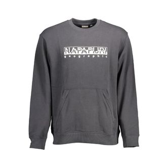 Napapijri Lang&auml;rmeliges Sweatshirt - - Sweatshirts & Hoodies - Herren - Schwarzk - XL