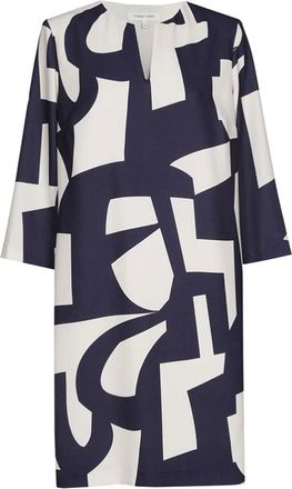 Marie M&eacute;ro Femme, Robes, Multicolore, Taille: 48 FR Robe &agrave; Imprim&eacute; Graphique