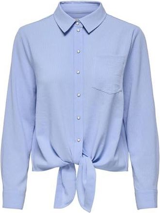 Only Onllecey Ls Knot T-Shirt Noos WVN, Serenity., M