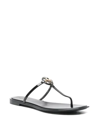 Tory Burch Miller Sandals - Black
