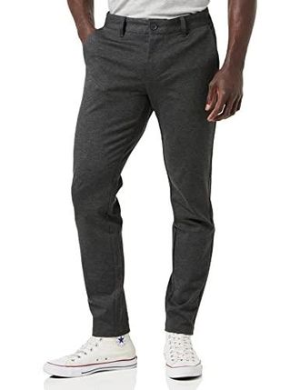 Only & Sons Homme Onsmark Slim Gw 0209 Noos Pantalon Chino, Gris Fonc&eacute; M&eacute;lang&eacute;, 34W / 36L EU