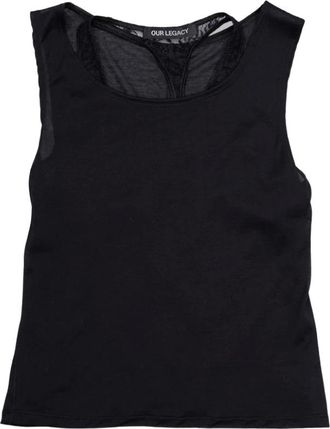 Our Legacy Femme, Tops, Noir, Taille: 42 FR Swim Tank