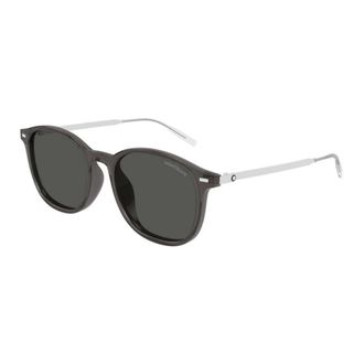 Montblanc 0454Sa 004 Sonnenbrille - - Accessories - Herren - Grau - 54 MM
