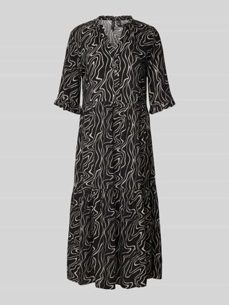 Vero Moda Ausgestelltes Maxikleid aus reiner Viskose Modell EASY JOY