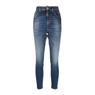 Dsquared2 Femme, Jeans, Bleu, Taille: 38 FR Skinny Fit Jeans