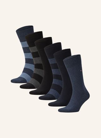 Tommy Hilfiger 6er-Pack Socken Rugby schwarz