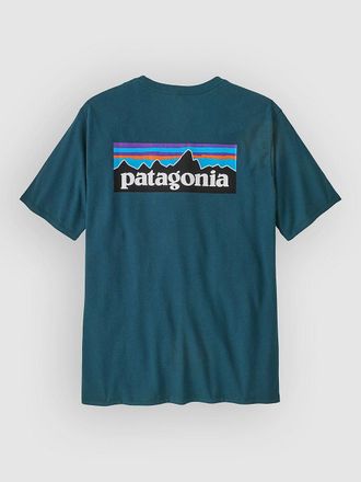 Patagonia P-6 Logo Responsibili T-Shirt bleu