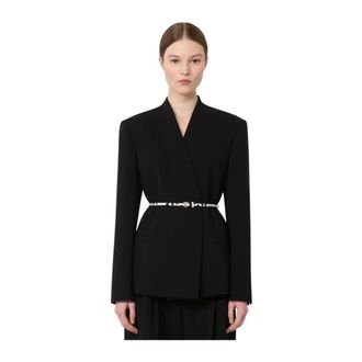 Max Mara Damen, Jacken, Schwarzk, LGr&ouml;&szlig;e