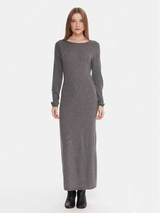 Kontatto Strickkleid 3M0964C Grau Slim Fit