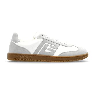 Balmain Homme, Chaussures, Gris, Taille: 44 EU Swan Baskets