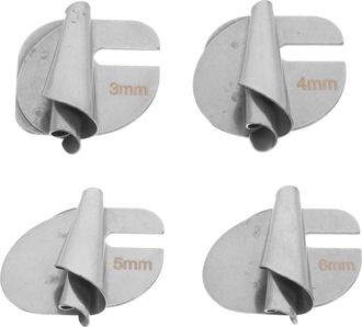 IFUNDOM Professioneller Metalls&auml;umfu&szlig; 3-6mm f&uuml;r Haushaltsn&auml;hmaschinen N&auml;hmaschinenzubeh&ouml;r mit Schrauben Nahtbinder Satz f&uuml;r Pr&auml;zises Kantenfalten Beim N&auml;hen
