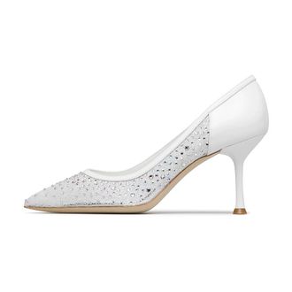 Loriblu Jewel Pump - - Shoes - Damen - Wei&szlig; - 38 EU