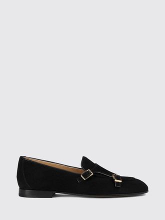 Doucal's Chaussures Double Monk Strap en su&egrave;de &agrave; bout mocassin