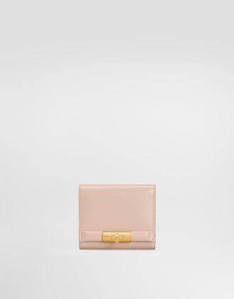 Dolce & Gabbana P.foglio French Flap - Frau Geldb&ouml;rsen Und Kleinlederwaren Rosa Onesize