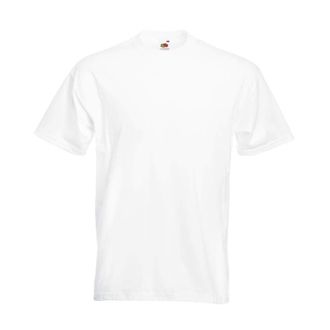 Fruit Of The Loom Heavy T-Shirt Super Premium T L,White
