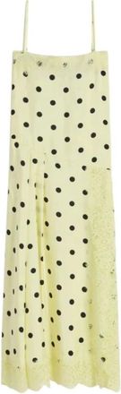 Sportmax Femme, Robes, Jaune, Taille: 38 FR Maxi Dress