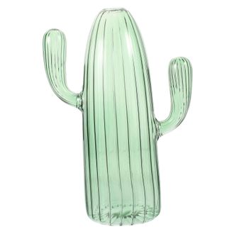 Soimiss Glasvase in Kaktusform Hydrokulturvase Aus Glas Blumentopf Für Hydroponie Kaktus-glasterrarium Für Tischdekoration Terrarienglas Für Pflanzen