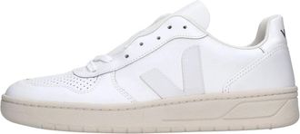 Veja Homme, Chaussures, Blanc, Taille: 40 EU Baskets en cuir