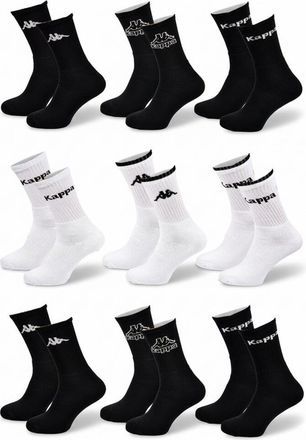 Kappa Chaussettes SPORT CREW - Pack de 9 Paires 13321504X9A
