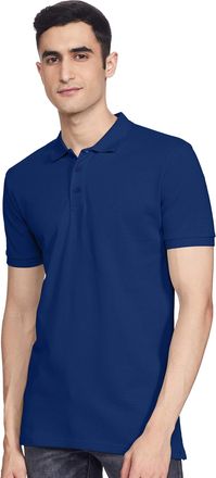 Benetton Polo Shirt M/M, blau, Medium