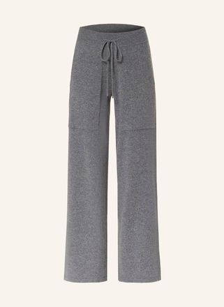 Lisa Yang Lisa Yang Strickhose Omi Aus Cashmere grau