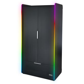X Rocker Electra Gaming Kleiderschrank mit RGB-Beleuchtung & App-Steuerung