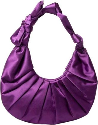 Twentyfourhaitch Femme, Sacs, Violet, Taille: ONE Size Shoulder Bag