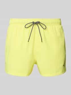Puma Regular Fit Badehose mit Logo-Print
