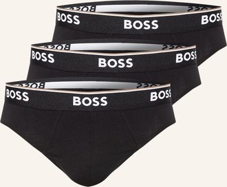 HUGO BOSS 3er-Pack Slips schwarz