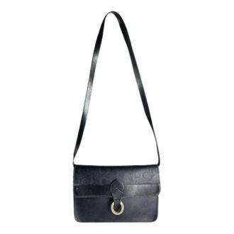 Dior Sac bandouli&egrave;re en cuir Pre-owned - Femme - Pre-owned - Bleu - Taille: ONE Size