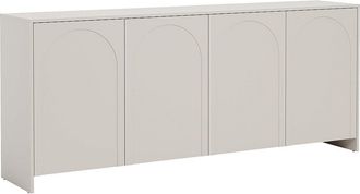 Vente-Unique Buffet - 4 Türen - Beige - NALYRA von Maison Céphy