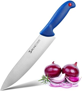 Plys kochmesser profi messer, Antirutschgriff fleischmesser küchenmesser, Scharfes Metzgermesser Schneidemesser Geeignet für Küche, Outdoor, Grill, Fleisch