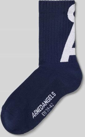 Armedangels Socken mit Label-Stitching SAAMUS