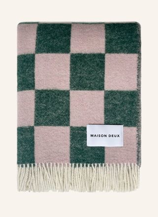 Maison Deux Maison Deux Plaid gruen