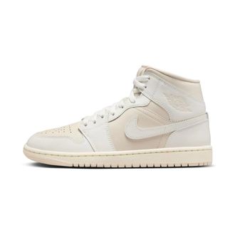 Nike Jordan Staubiger Pfirsich Air Mid Sneakers - - Sport - Damen - Beige - 35 1/2 EU