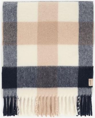 Woolrich Echarpe &agrave; carreaux en laine