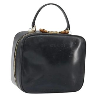 Gucci Sac &agrave; main vintage Pre-owned - Femme - Pre-owned - Noir - Taille: ONE Size