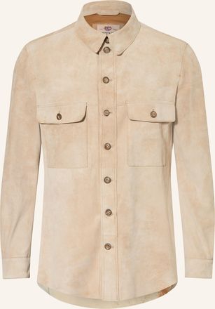Meindl Leder-Overjacket Yuma beige